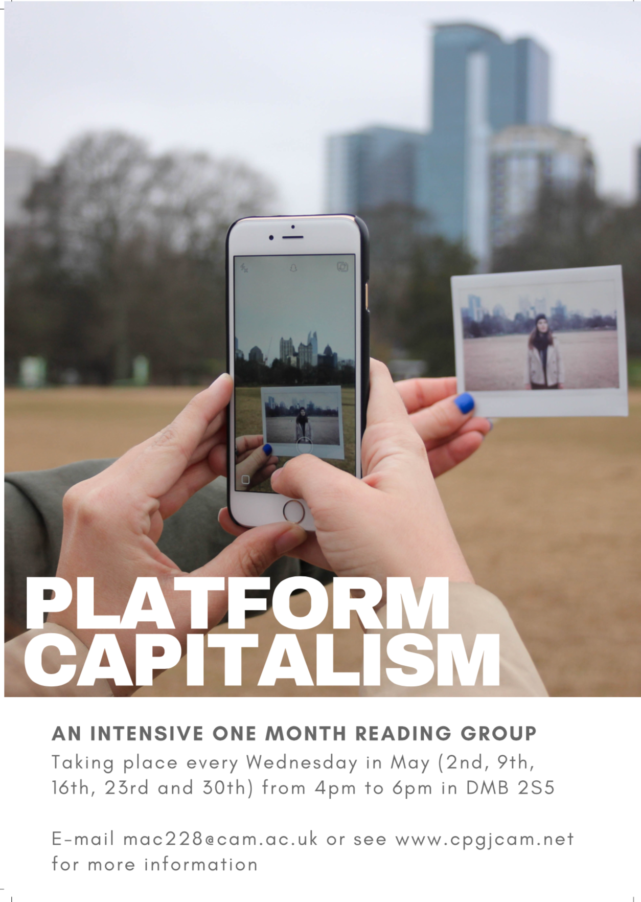 Platform Capitalism Reading Group at the University of Cambridge – Mark ...