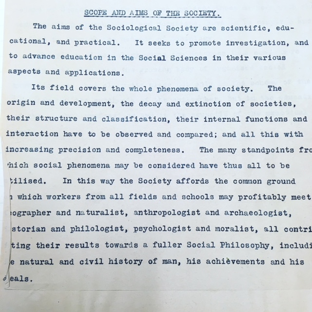 The Foundations of British Sociology – Mark Carrigan